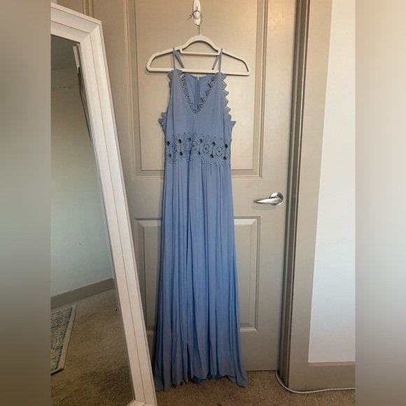 Lulus | Dresses | Maxi Light Blue Dress Only Worn Once And Perfect For ...